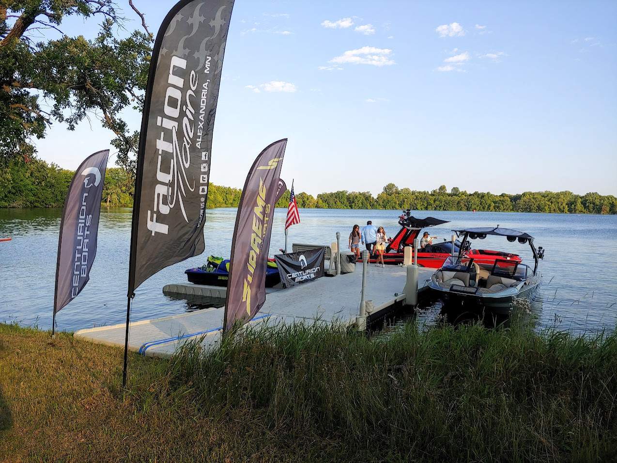 "Surfin' Into Summer" Wake Surf Boat Demos - Faction Marine